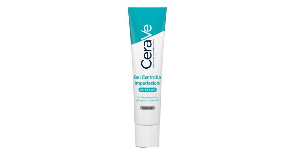 Cerave Acne Gel controllo imperfezioni, con acido glicolico e acido ...