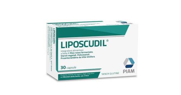 Liposcudil - integratore per il controllo del colesterolo - 30 capsule