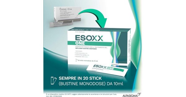 Esoxx One 20 stick monodose da 10 ml
