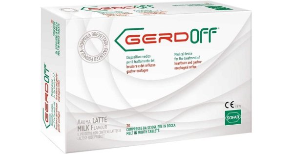 Gerdoff compresse Gusto Latte contro il reflusso gastro-esofageo ed il ...