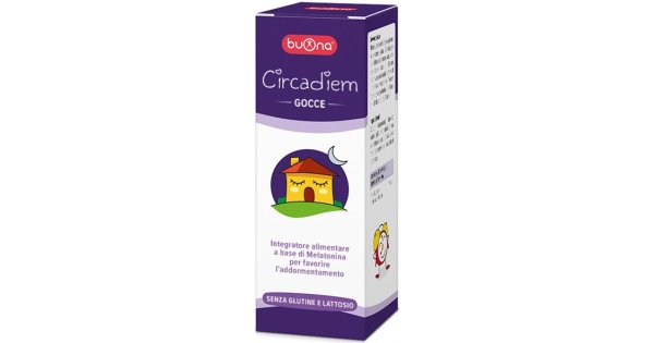 Circadiem - melatonina in gocce per l'addormentamento - 20 ml