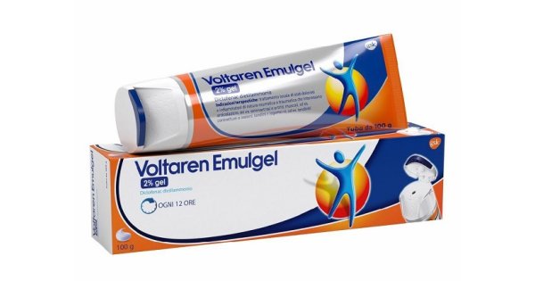 Voltaren Emulgel 2% gel con antinfiammatorio 100 grammi