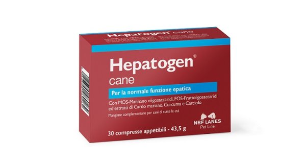 Hepatogen cane 30 compresse per la funzionalità epatica