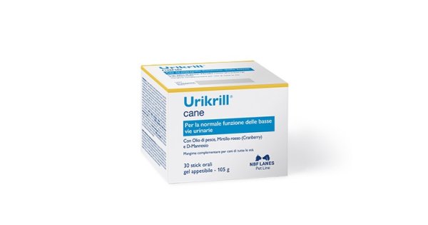 Urikrill Cane gel 30 bustine per la funzionalità delle vie urinarie